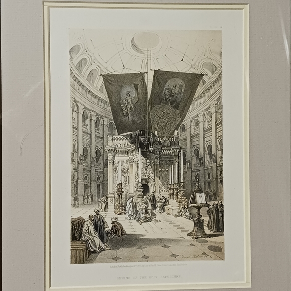 David Roberts | Art | David Roberts 855 Shrine Of The Holy Sepulchre ...